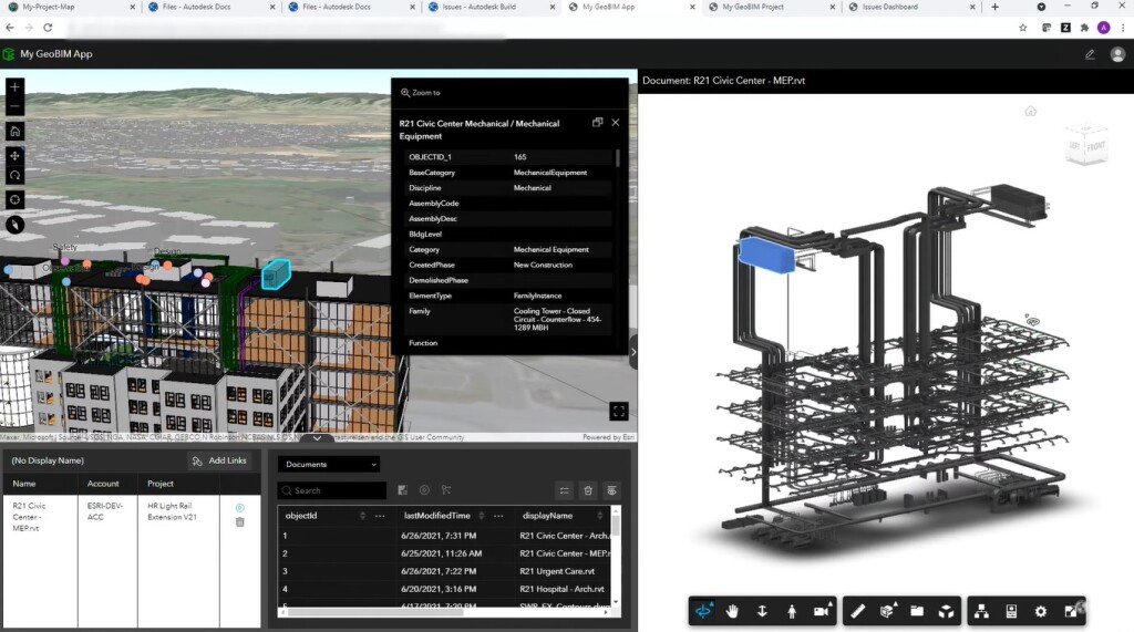 Esri Announces New Geobim Product Geo Week News Lidar 3d And More Tools At The 